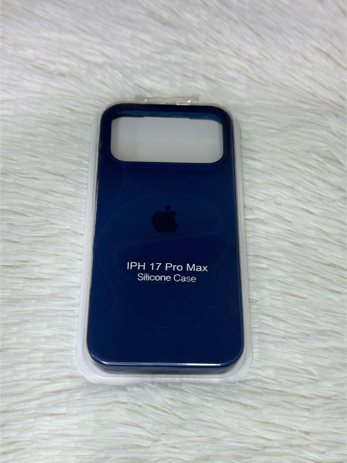 Forro Iphone 17 Pro Max / Silicona Azul Oscuro / Proteccion Y Moda - Rappi