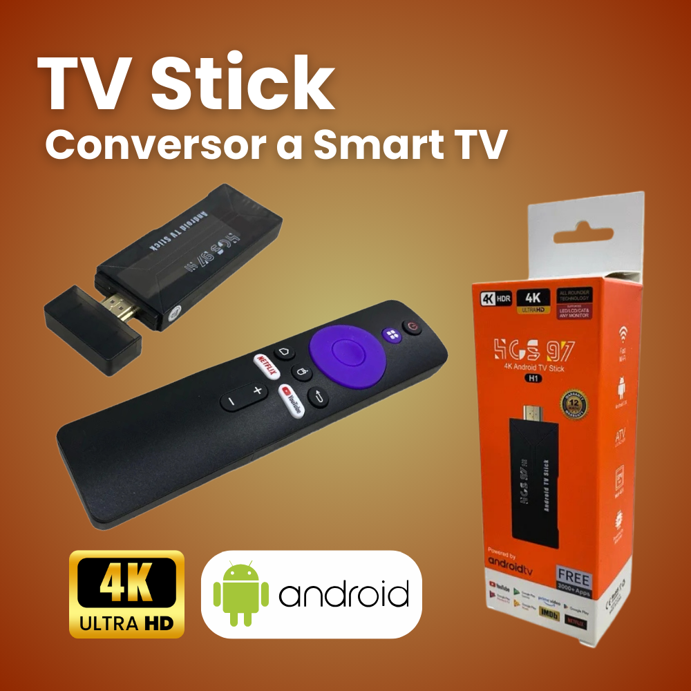 Android Tv Stick Hcs 97 – 4k Ultra Hd | Android 13 | 2gb Ram + 16gb ...