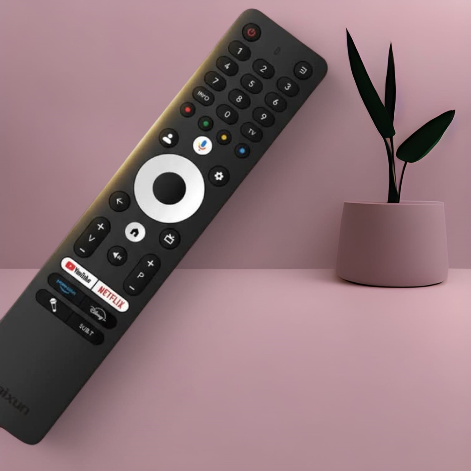 Control Remoto Smart Tv Caixun Con Comando De Voz | Netflix Y Youtube ...
