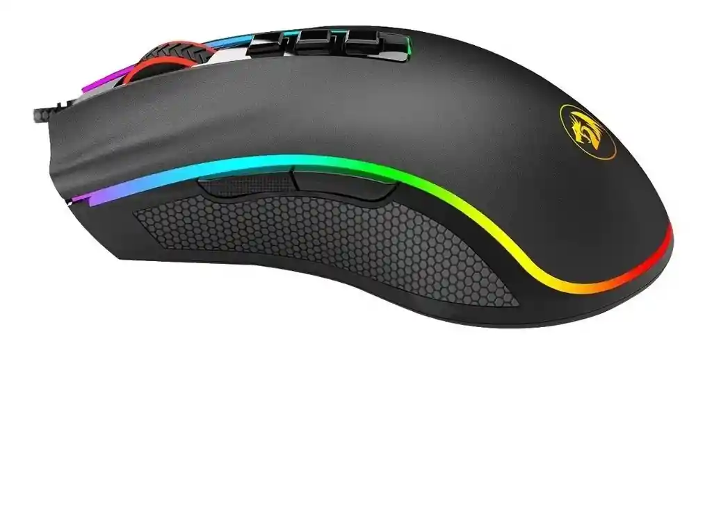 Mouse Gamer 8 Botones 10000 Dpi Usb Pc Rgb Redragon M711 Negro - Rappi