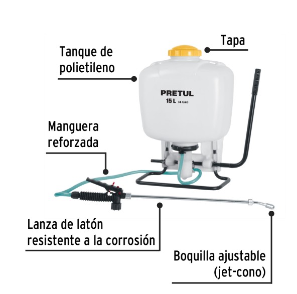 Fumigadora 15 L Manual Pretul - Rappi