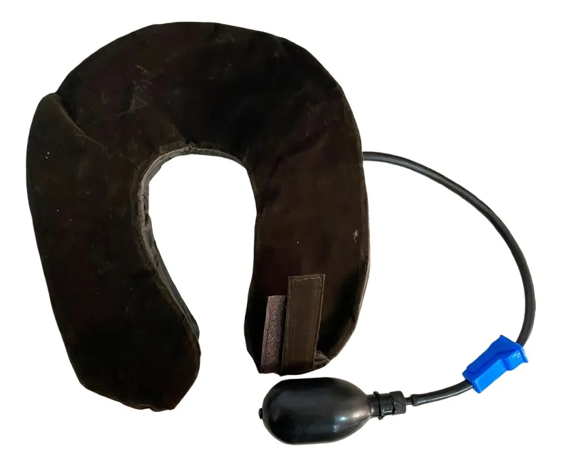 Collarín Cervical Inflable Alivio Dolor Tensión Cuello Viaje - Rappi
