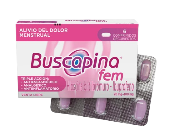 Buscapina Fem Comprimidos Recubiertos Blister - Rappi