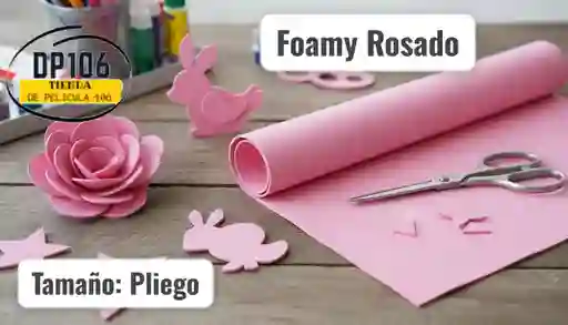 Foami Plateado Escarchado Pliego X 1 Und / Foamy / Fomi Plata desde ...