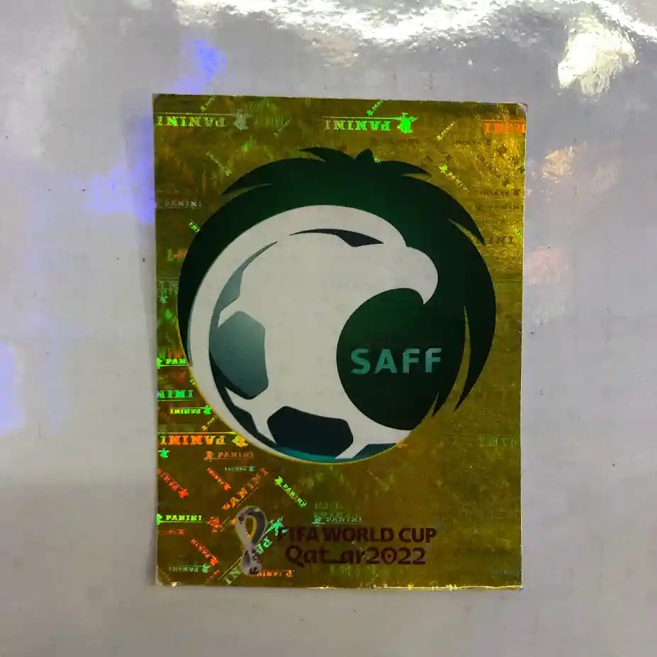 Lamina Escudo De Arabia Saudita Para Album Copa Mundial Qatar 2022 ...