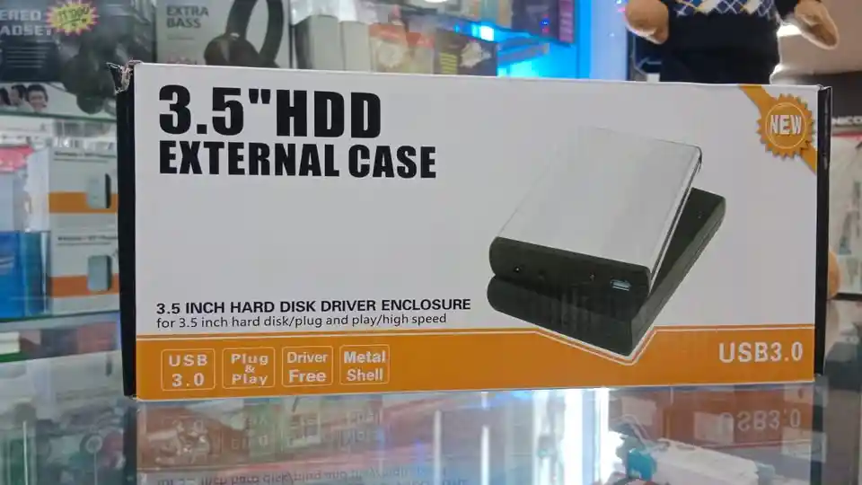 Caja Rápida Usb 2.0 Externa Case Aluminio Sata Disco Duro 3.5 ...