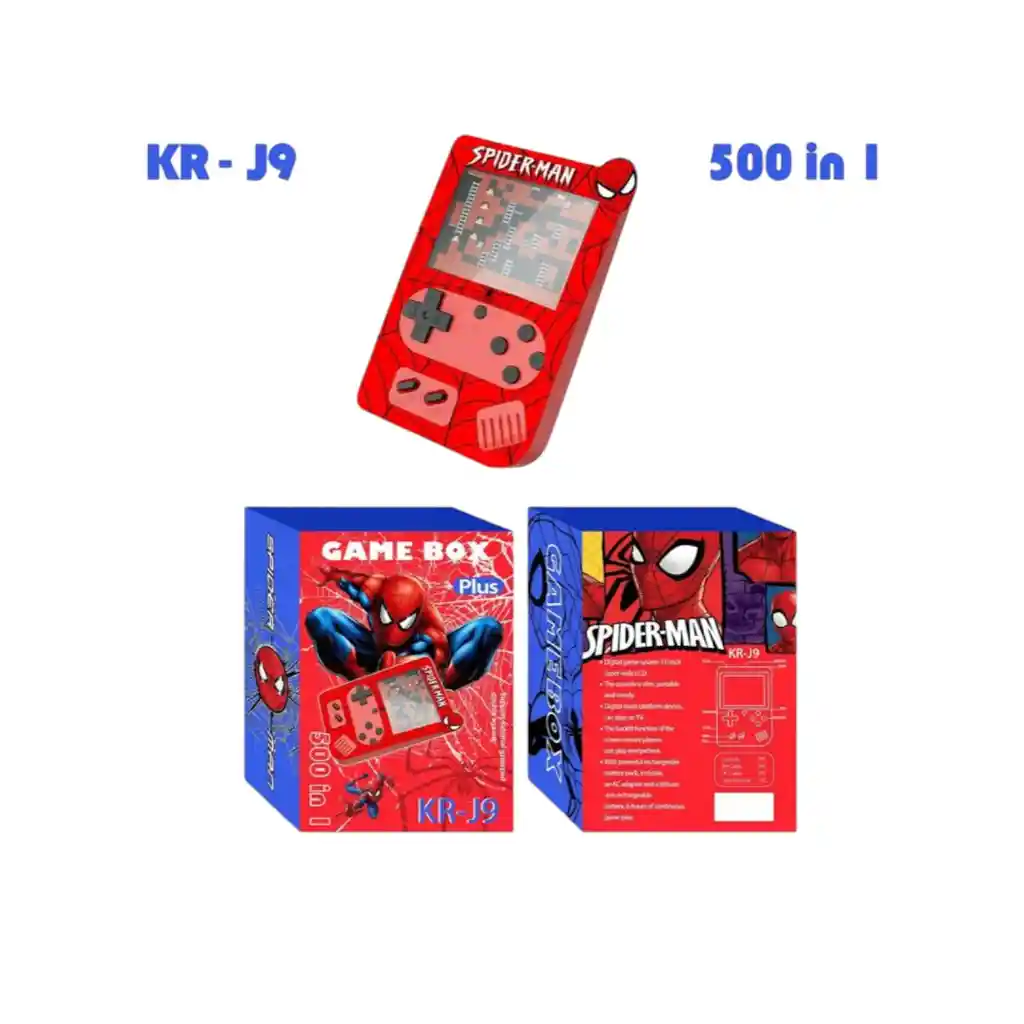 Consola Retro Game Box 500 En 1 Kr-j9 - Rappi