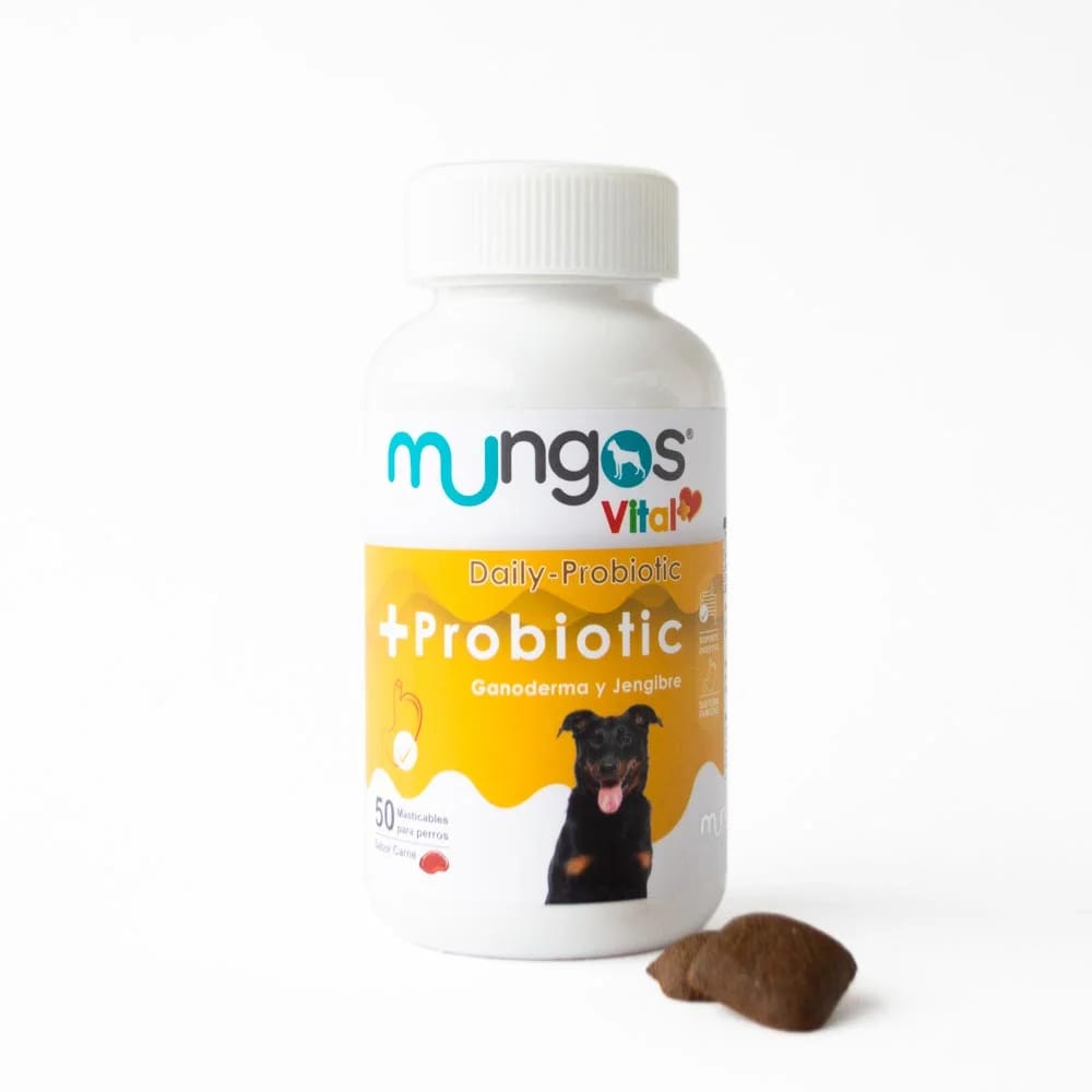 Probioticos Para Perros Mungos Perros Mungos 50 Tab - Rappi