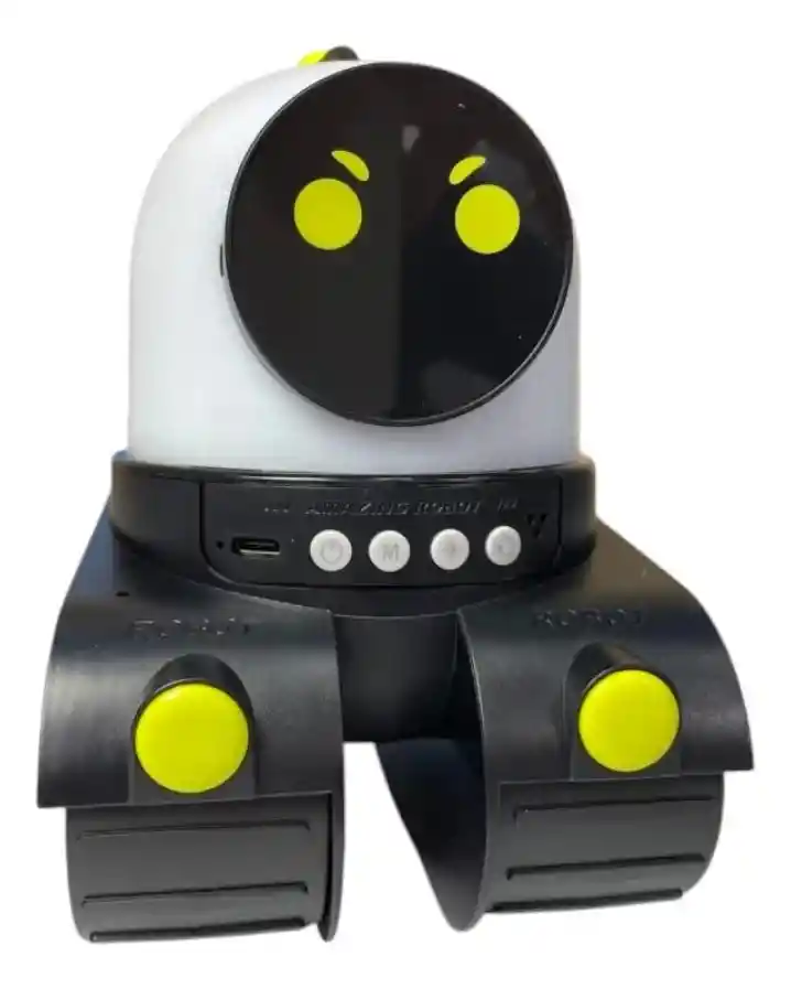 Lampara Robot Nocturna Proyector Luces Imagenes Galaxia - Rappi