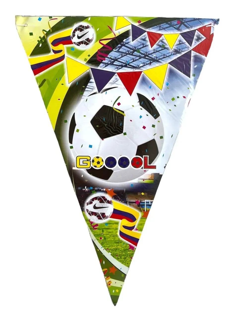 Banderines Motivo Balon De Futbol - Rappi