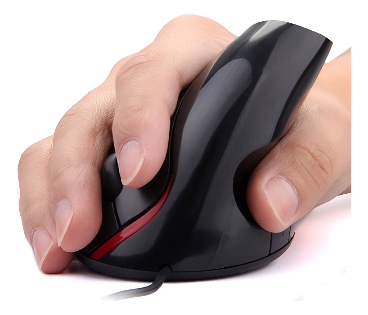 Mouse Vertical Ergonómico Oficina Usb 5 Botones Óptico - Rappi