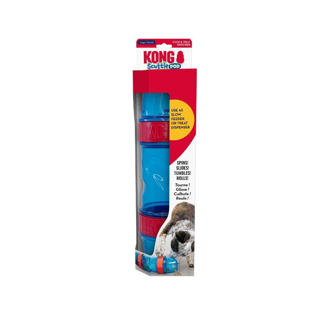 Kong Perro Dispensador Scuttle Pod Large - Rappi