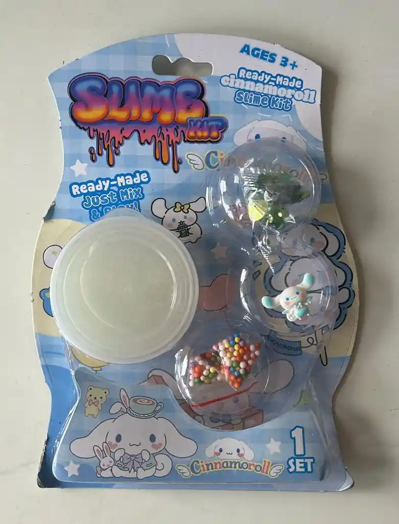 Kit Slime + Muñeco Cinnamoroll - Rappi