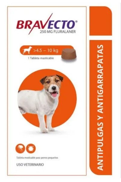 Bravecto Para Perros De 4.5 A 10 Kg 3 Meses - Rappi