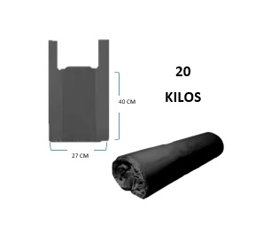 Bolsa 20 Kg X 100 Unid Posconsumo (plastico Recuperdado) - Rappi