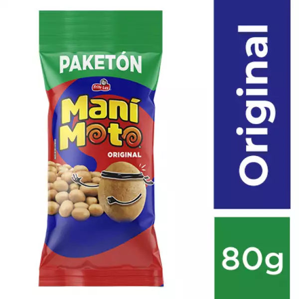 Mani Moto Snack Natural 80 g desde $ 2.710