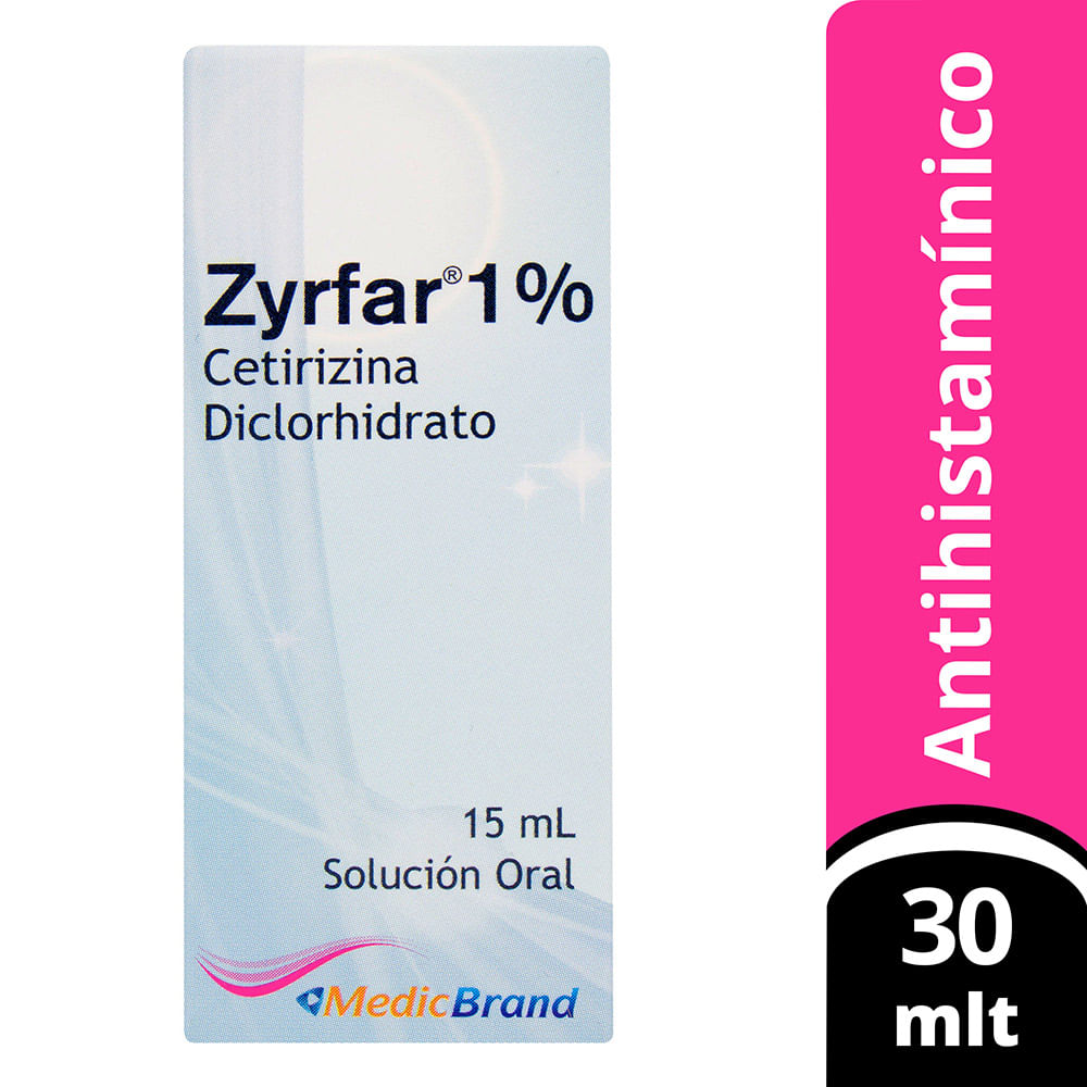 Zyrfar Solucion Oral desde $ 39.000