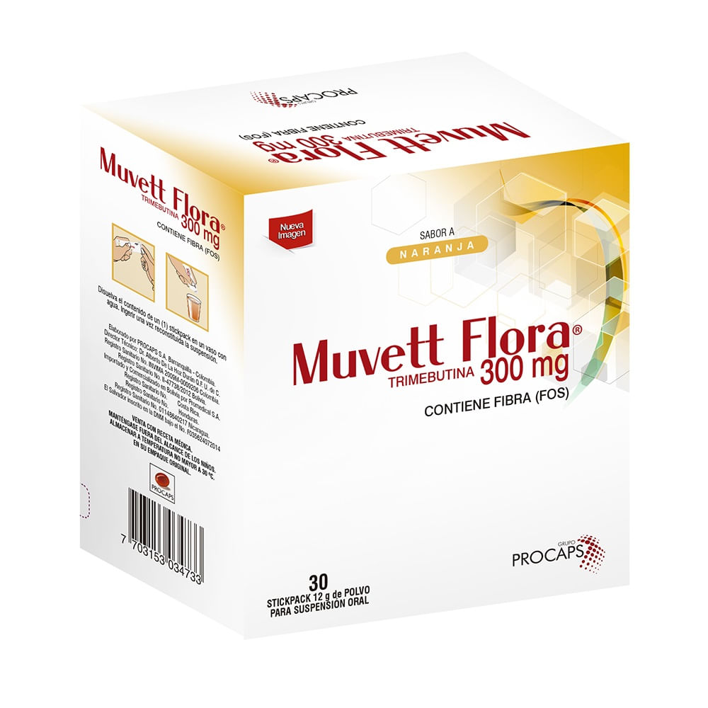 Muvett Flora Polvo para Suspensión Oral (300 mg) - Rappi