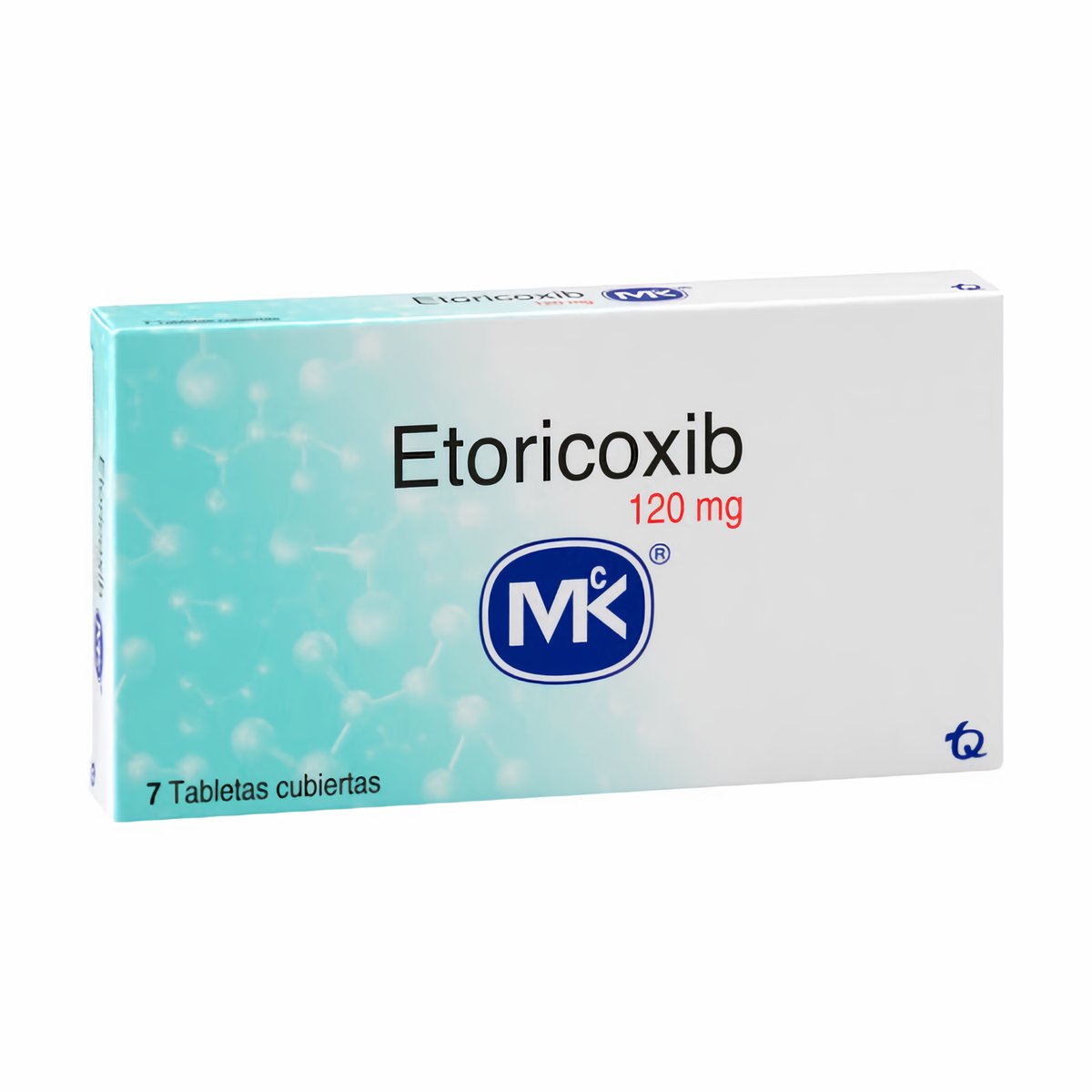 Mk Etoricoxib (120 mg) desde $ 49.500