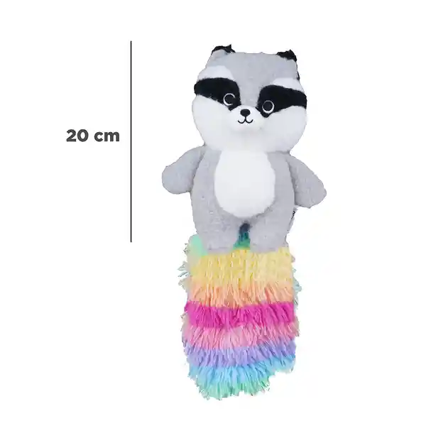Miniso Peluche Mapache Cola Larga Mini Family Halloween Colores - Rappi