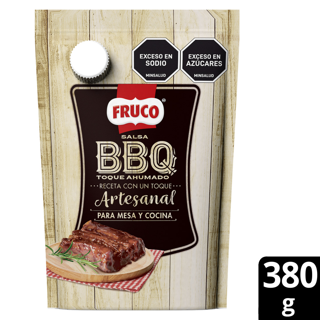 Salsa Fruco BBQ artesanal doypack 380G desde $ 13.500