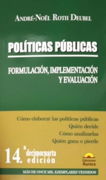 Politicas Publicas Formulacion Implementacion y Evaluacion - Rappi