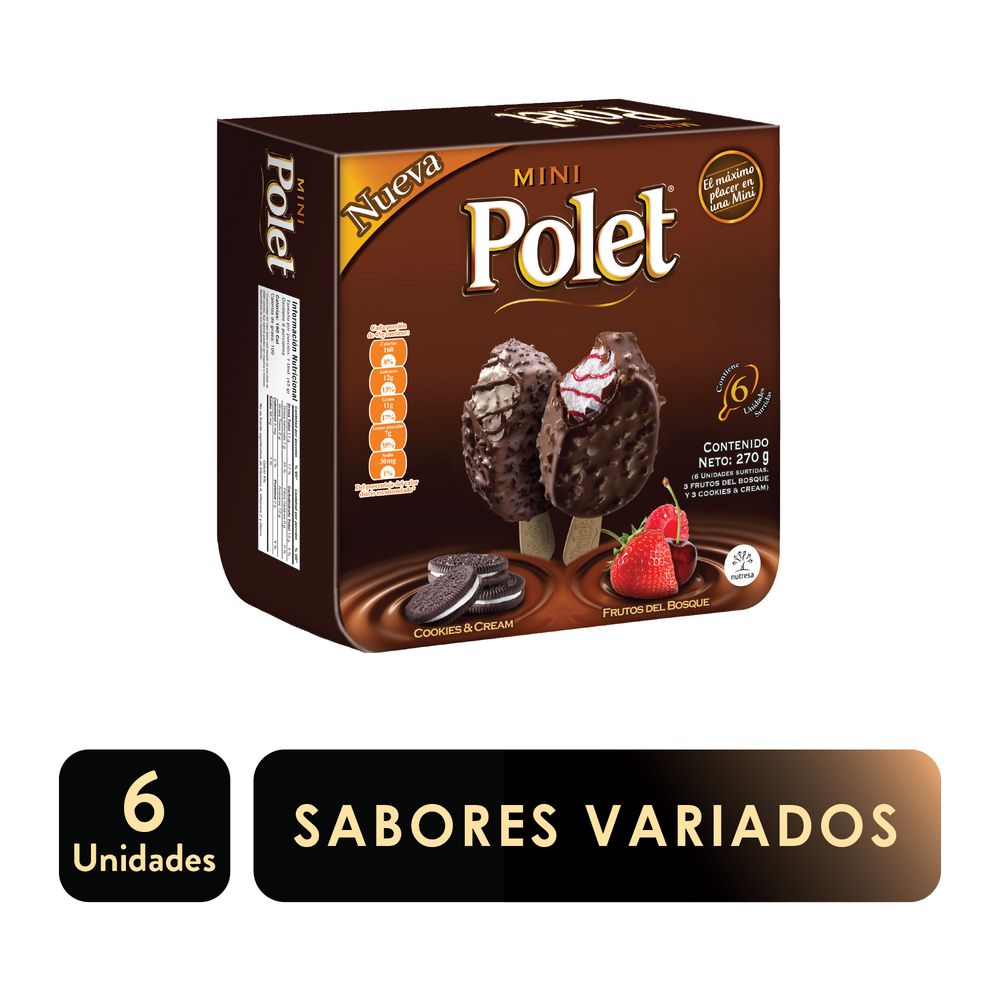 Polet Paleta Mini de Sabores Surtidos - Rappi