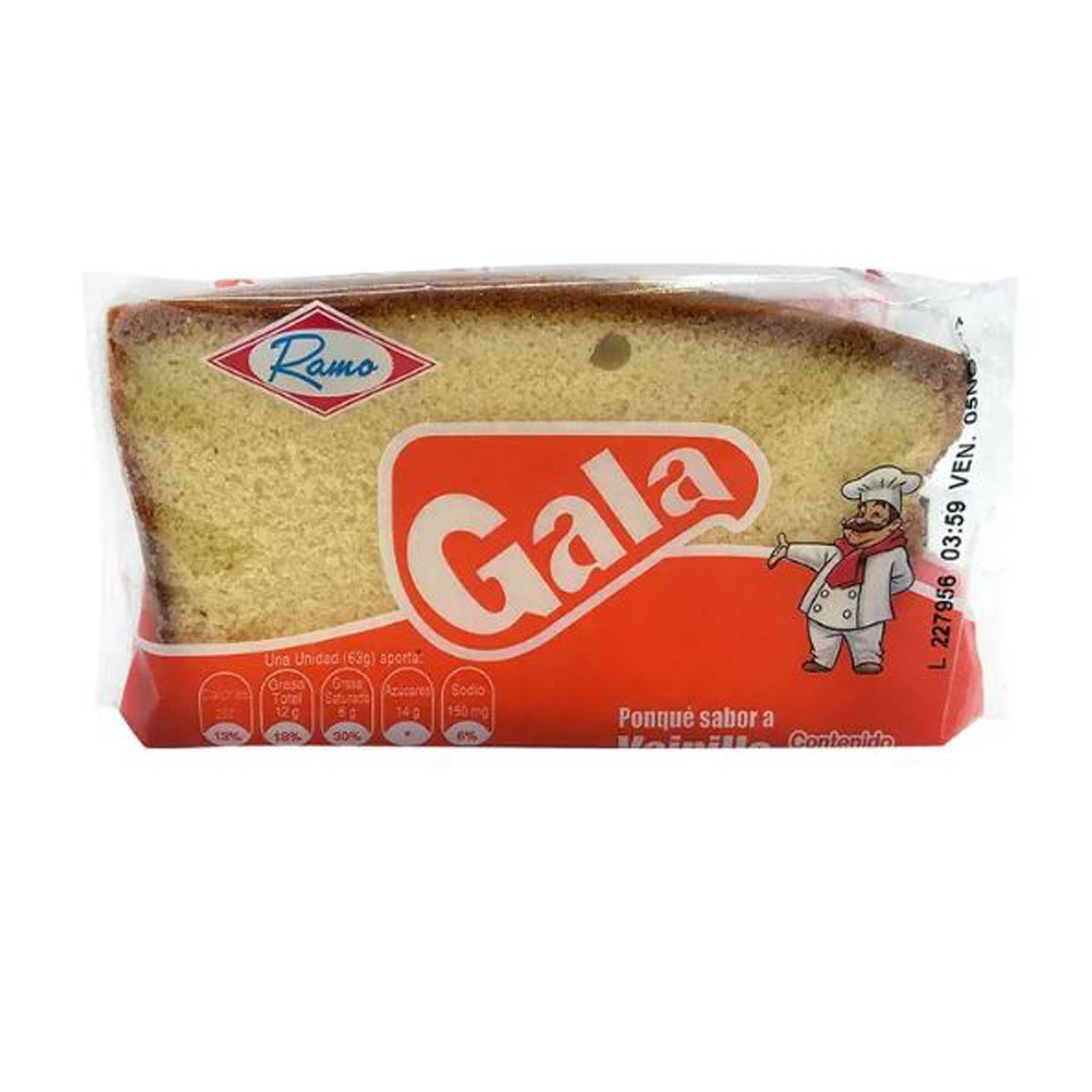 Ramo Ponque Gala Vainilla - Rappi