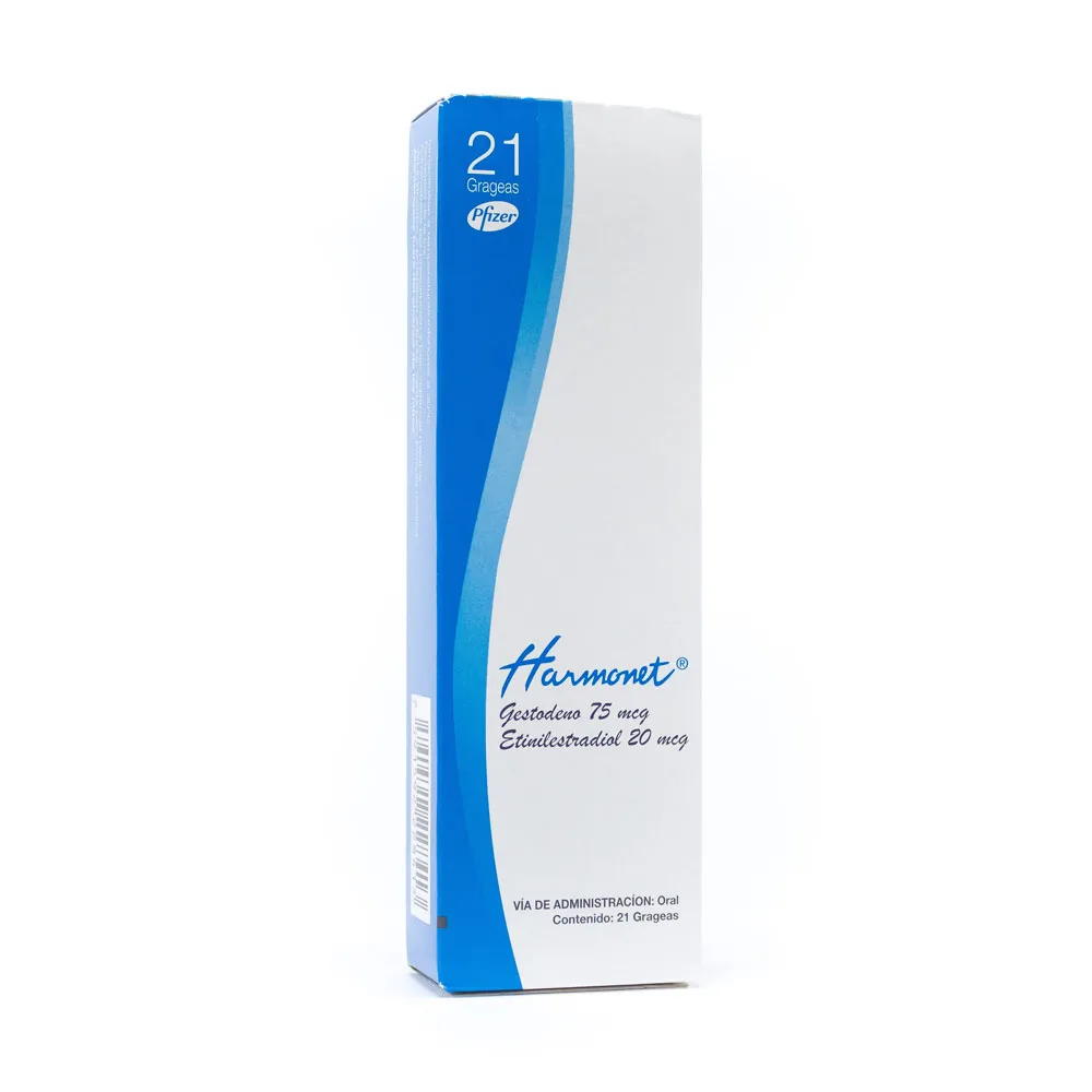 Harmonet Anticonceptivo (75 mcg/20 mcg) Grageas - Rappi