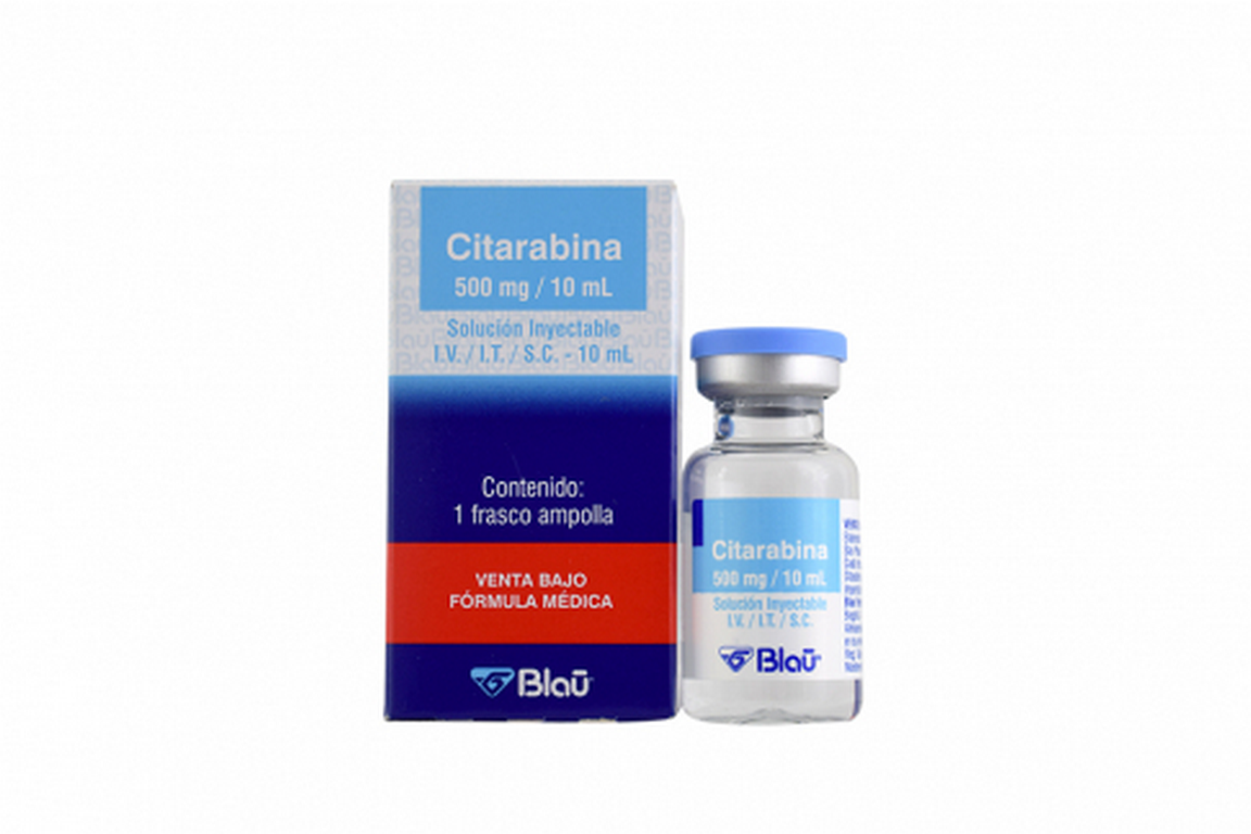 Citarabina 500 Mg / 10 Ml Caja Con Frasco Ampolla Rx4 - Rappi