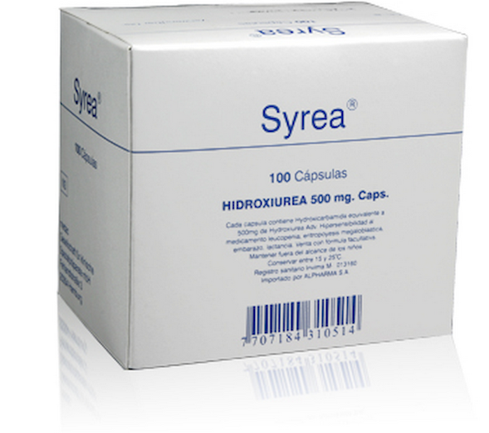 Syrea 100 Cápsulas (500 mg) - Rappi