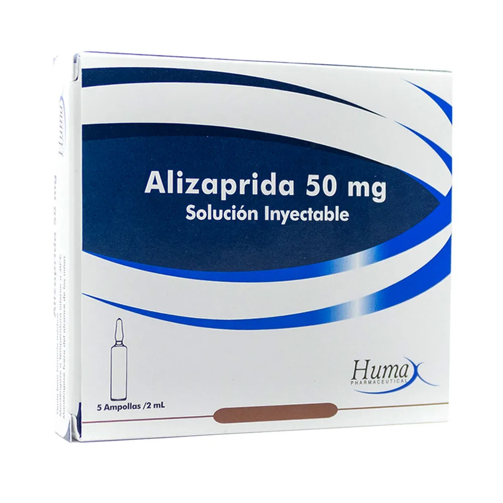 Humax Alizaprida Ampolla 50 Mg Inyectable - Rappi