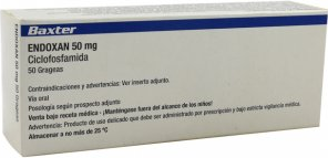 Endoxan 50 mg Caja Con 50 Grageas Rx4 - Rappi
