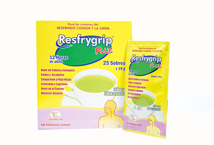 Resfrygrip Plus Resfriado Comun Sabor a Limonada - Rappi