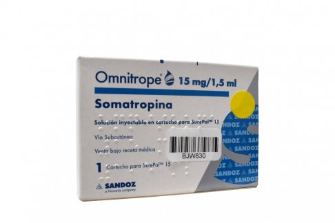 Omnitrope Surepal 45 U.I. (15 mg / 1 - 5 mL) Caja Con 1 Cartuch - Rappi