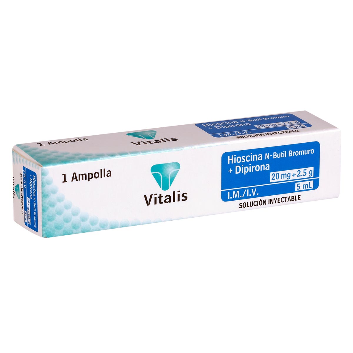 Vitalis Solución Inyectable (20 mg / 2.5 g) desde $ 7.395