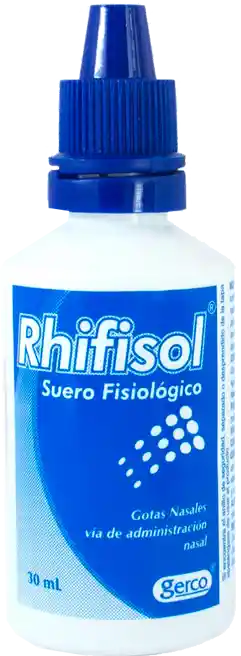 Rhifisol Gotas Nasales Frasco X 30Ml Cloruro De Sodio 0.9% - Rappi