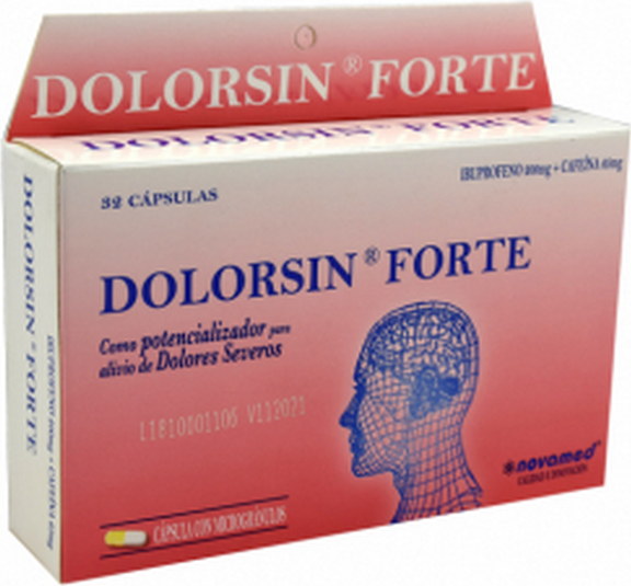 Dolorsin Forte Caja Ibuprofeno (250 Mg /60 Mg) - Rappi