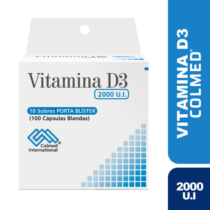 Colmed International Vitamina D3 (2000 UI) desde $ 55.390