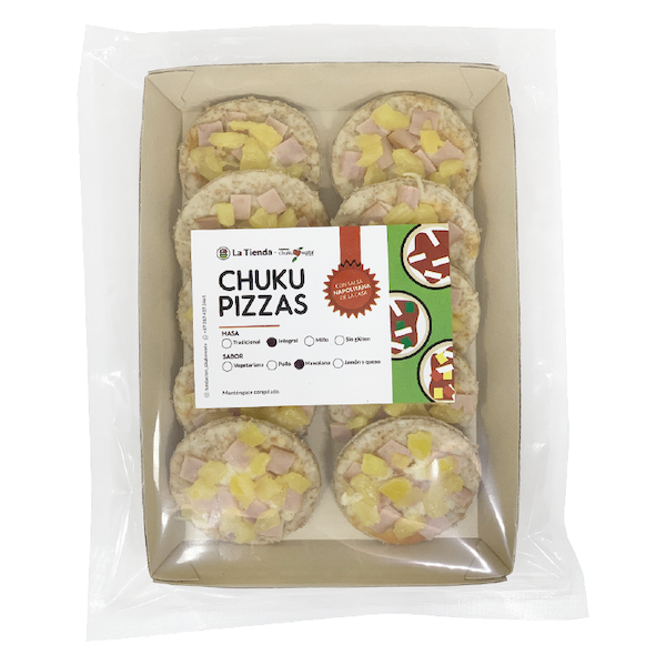 Chuku Pizza Mini Integral Hawaiana - Rappi