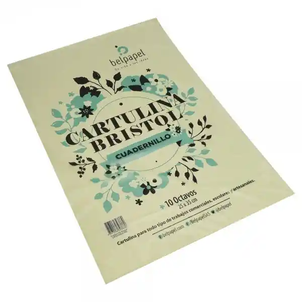 Belpapel Cuadernillo Cartulina Bristol Oficio Rosada - Rappi