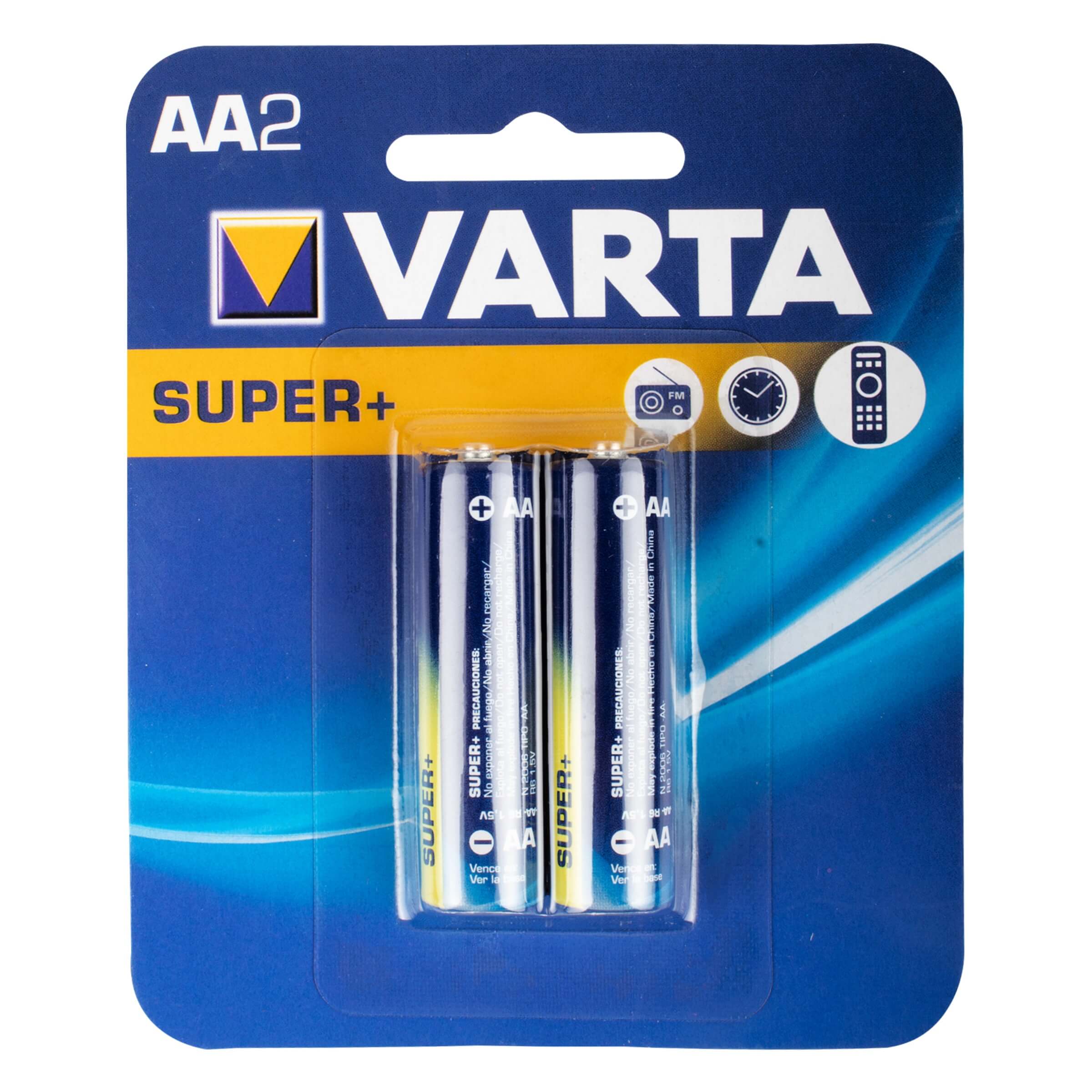 Varta Pila Alcalina Super Azul AA - Rappi