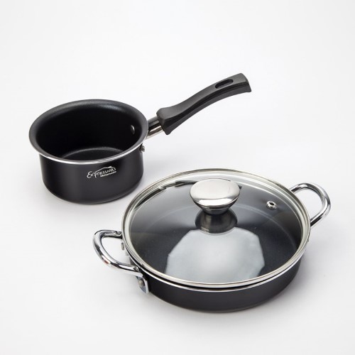 Cacerola y Perol Elaborados en Material Antiadherente y Aluminio ...