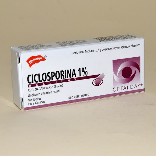 CICLOSPORINA 1% OFTALDAY X 3.5 GR - Rappi