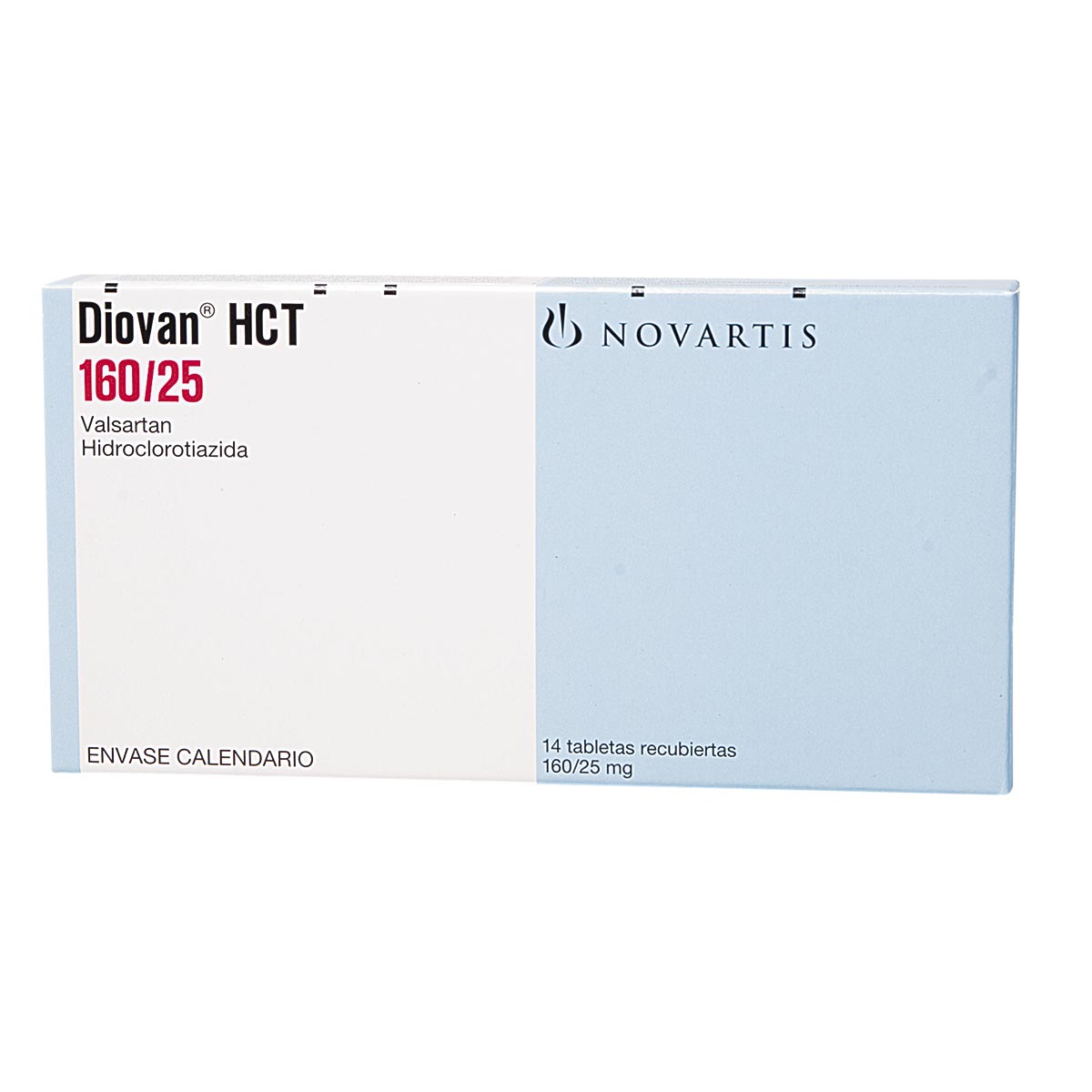 Diovan Hct (160 mg/25 mg) Tabletas Recubiertas - Rappi