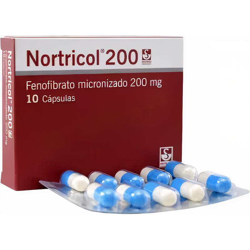 Nortricol Metlenfarma 200 Mg X 10 Capsulas - Rappi