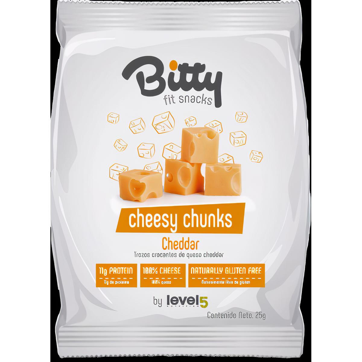 Bitty Snack Cheesy Chunks Cheddar - Rappi