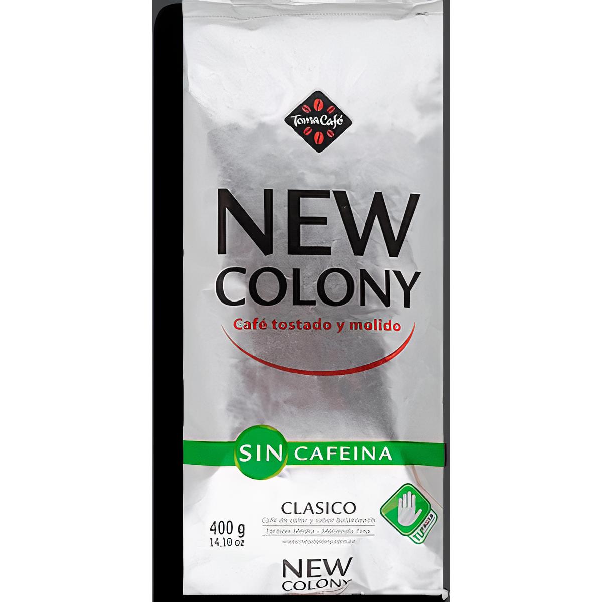 New Colony Café Tostado y Molido sin Cafeína Balanceado desde $ 19.315