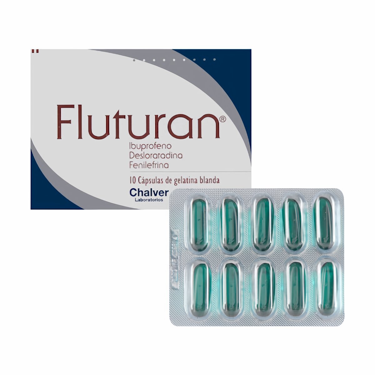 Fluturan (400 mg / 2.5 mg / 10 mg) desde $ 33.950