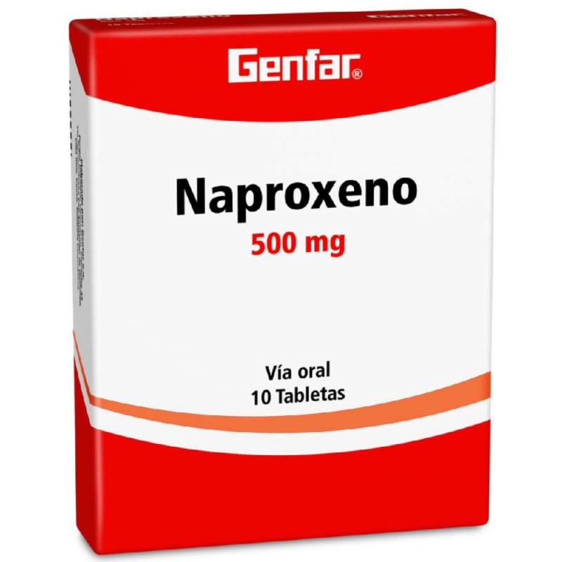 Genfar Naproxeno (500 mg) desde $ 4.600